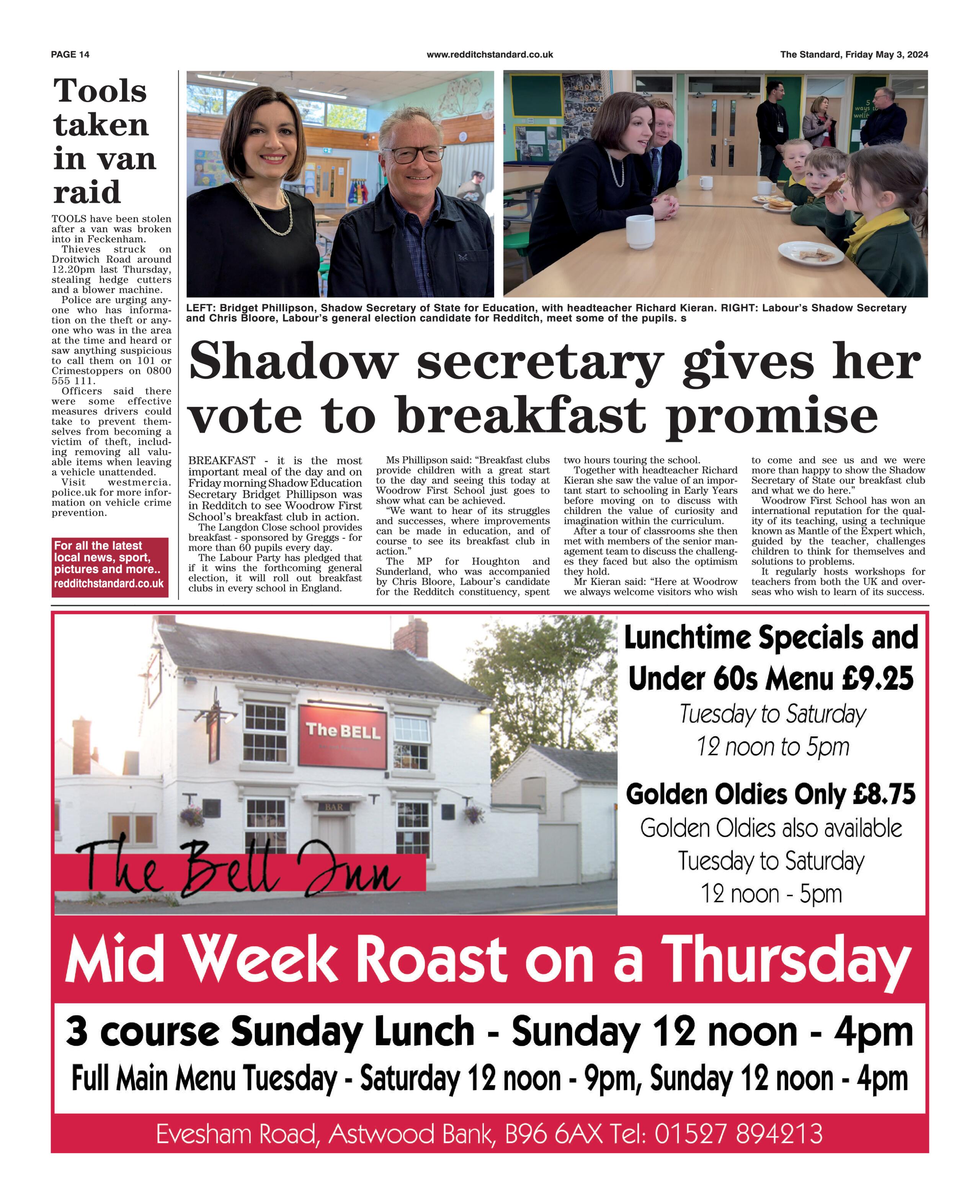 Online Edition - The Redditch Standard
